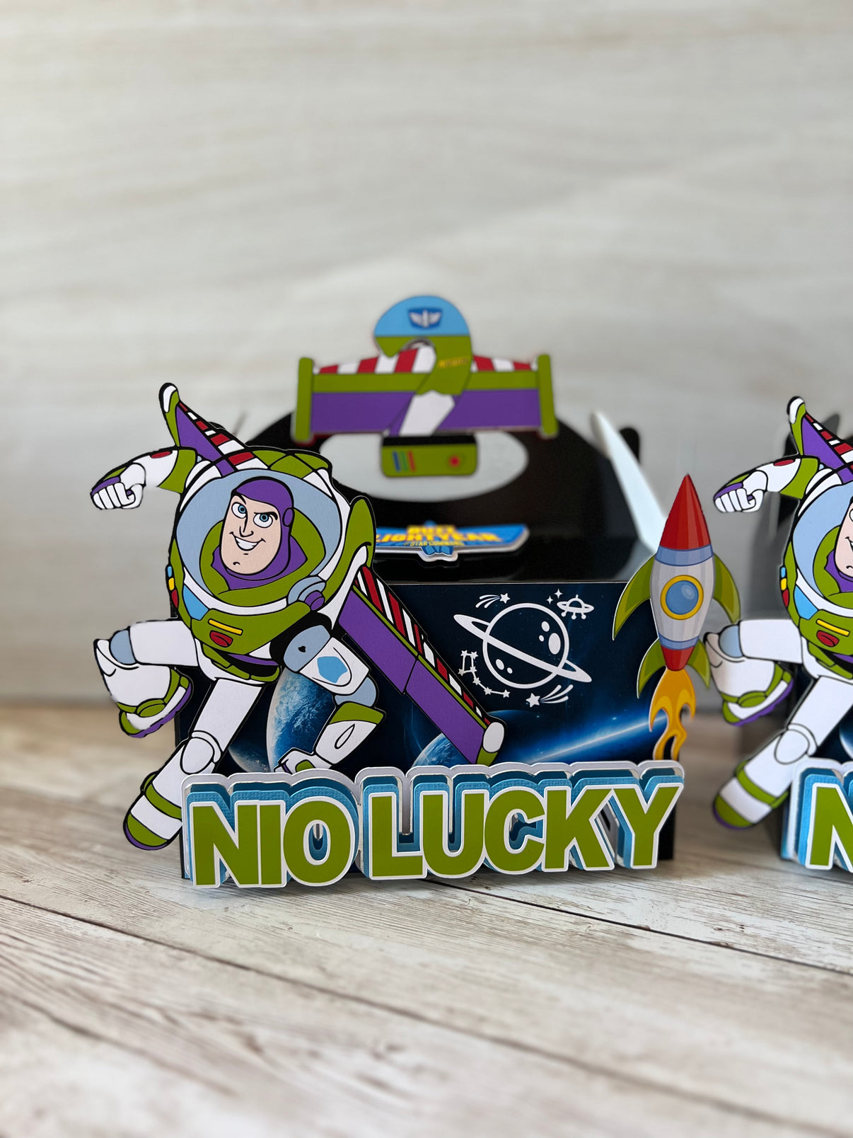Buzz Lightyear Favor Boxes – Yoryina Creations