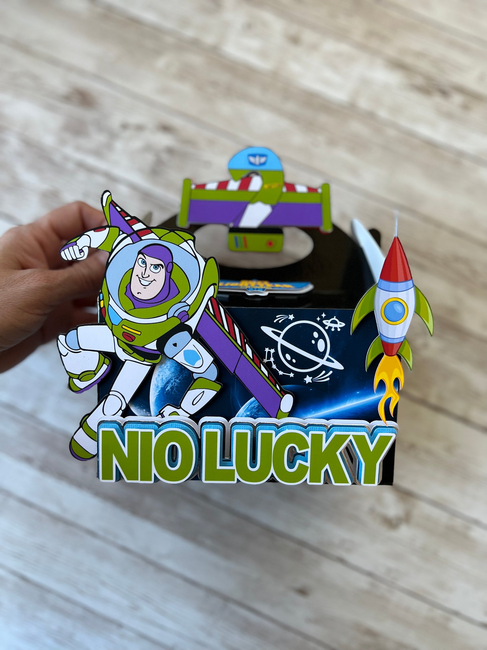 Buzz Lightyear Favor Boxes – Yoryina Creations