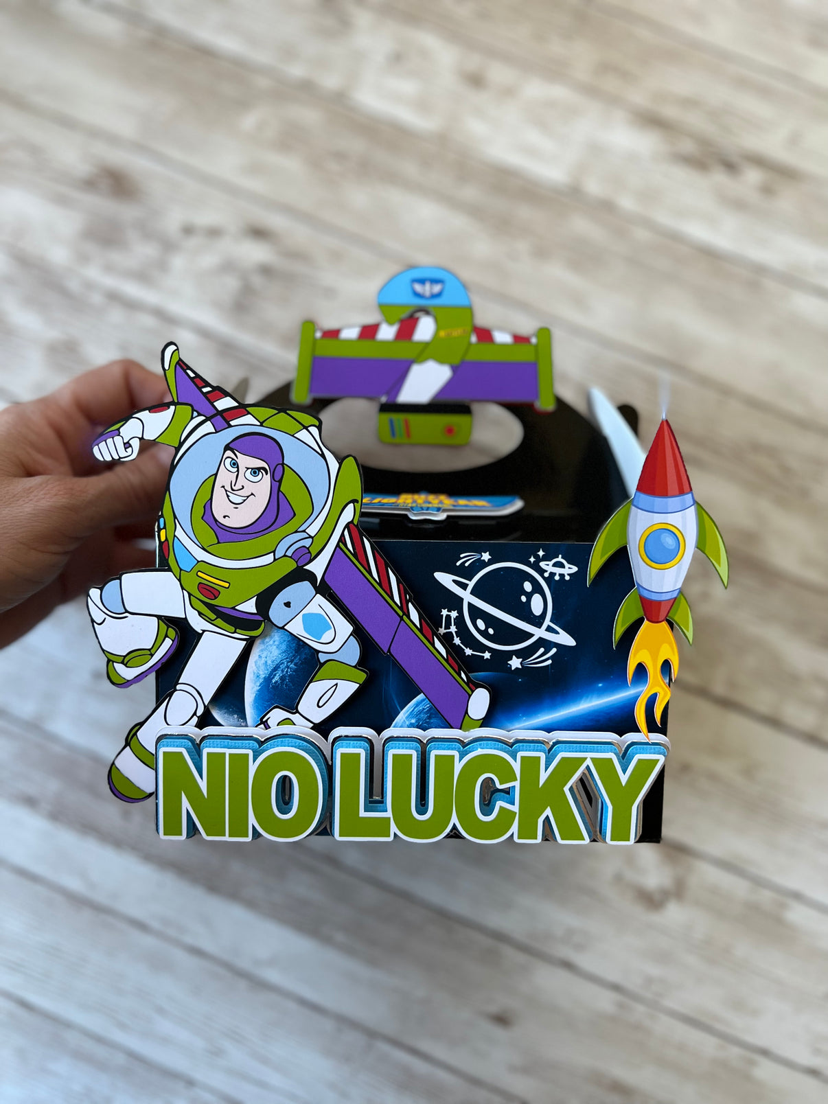 Buzz Lightyear Favor Boxes – Yoryina Creations